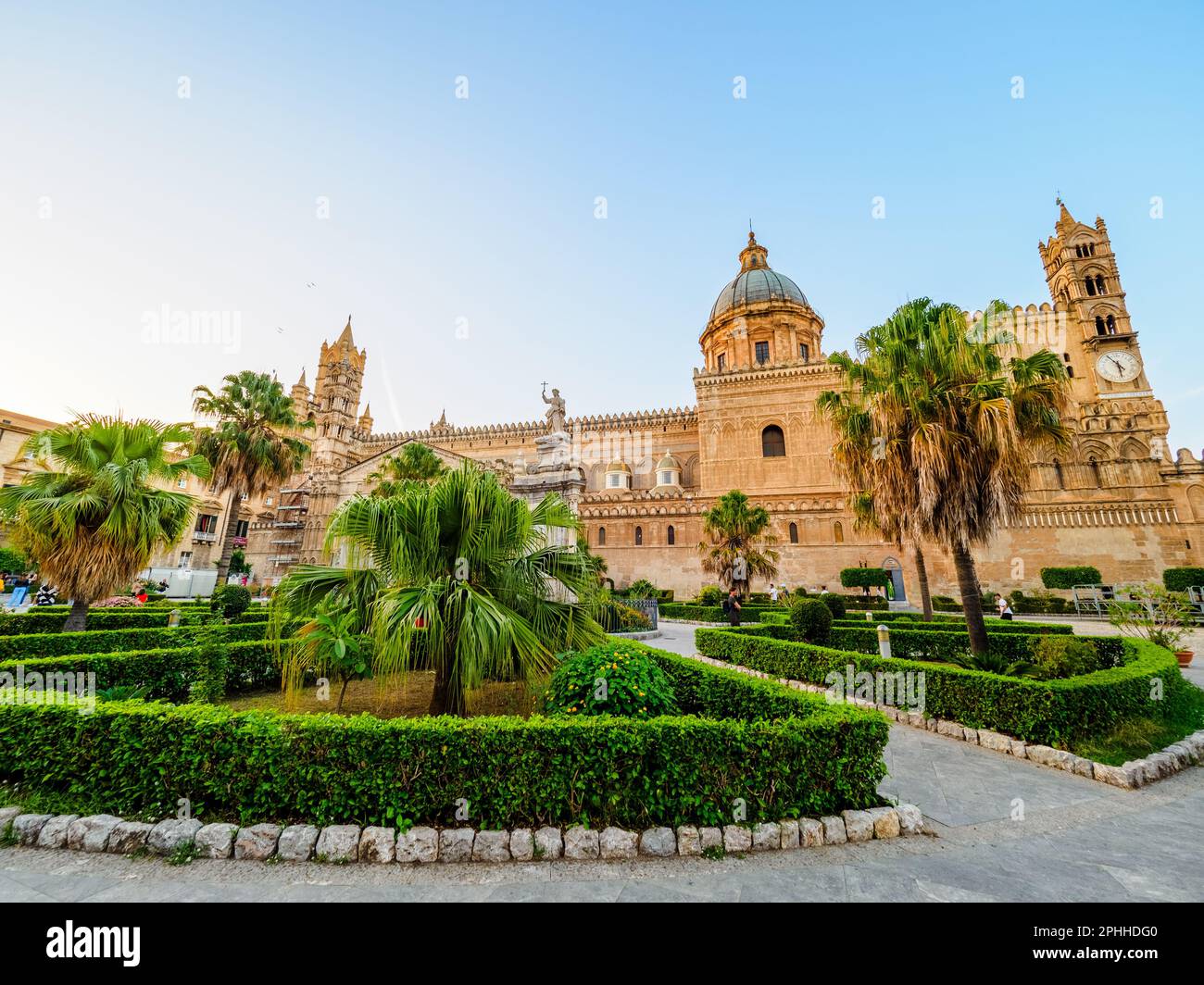 Palermo Cathedral - Sicily, Italy Stock Photo - Alamy