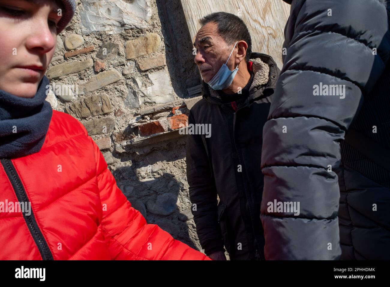 Celebrations for the Chinese New Year in Prato of one of the largest ...