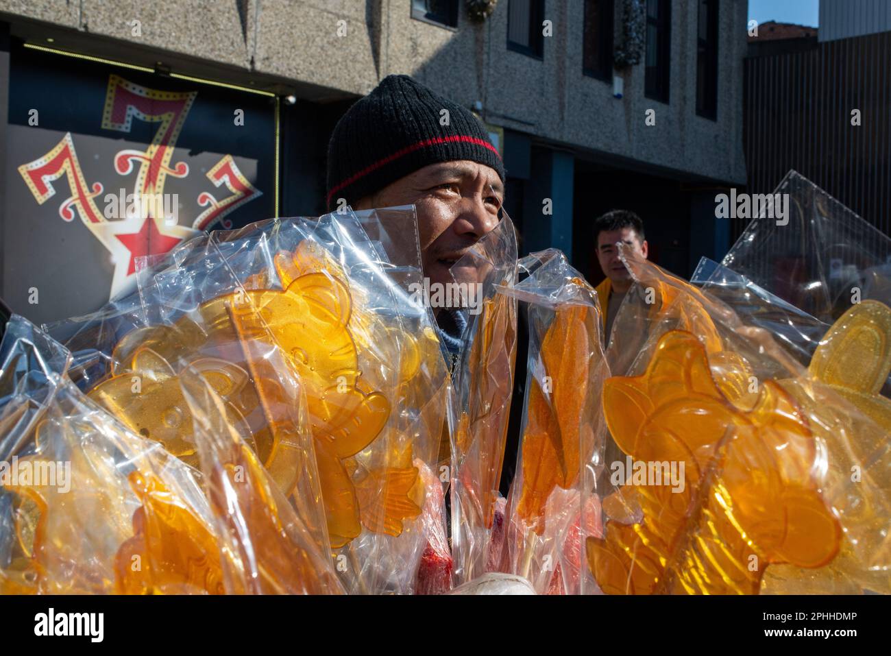 Celebrations for the Chinese New Year in Prato of one of the largest ...