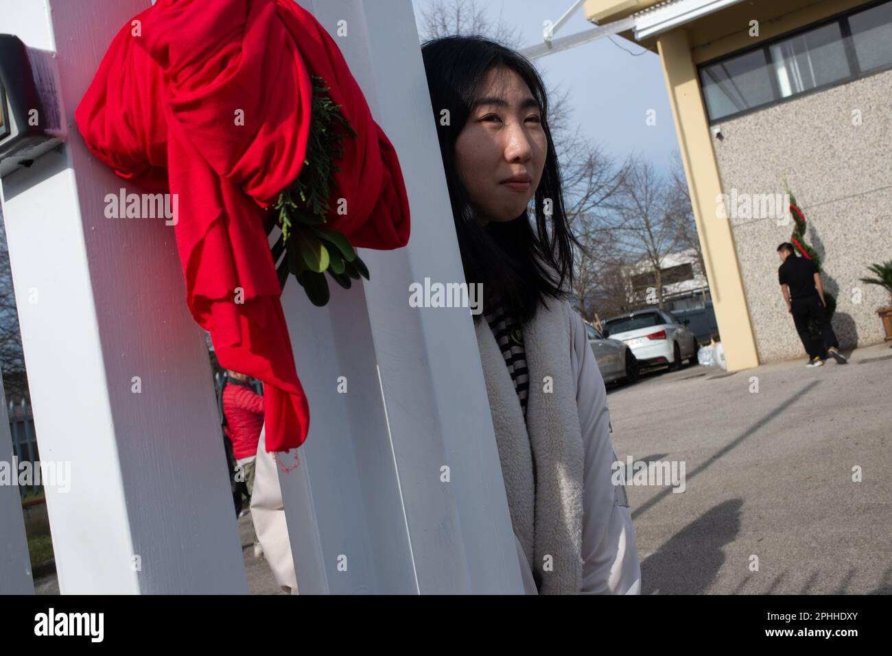 Celebrations for the Chinese New Year in Prato of one of the largest ...