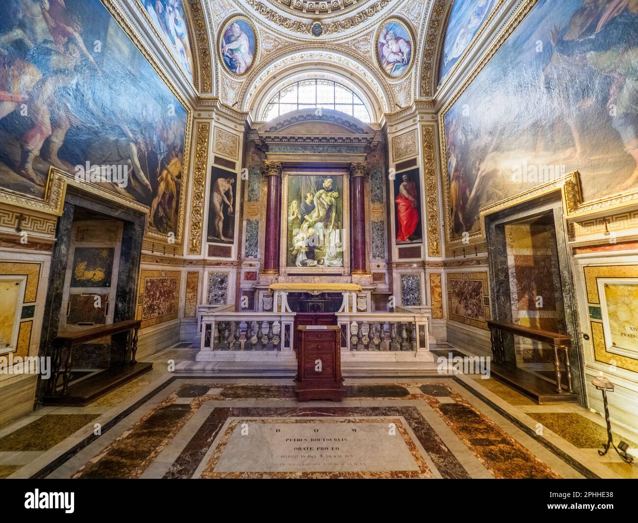 Cappella della Passione (Passion Chapel) in the Church of Jesus - Rome ...