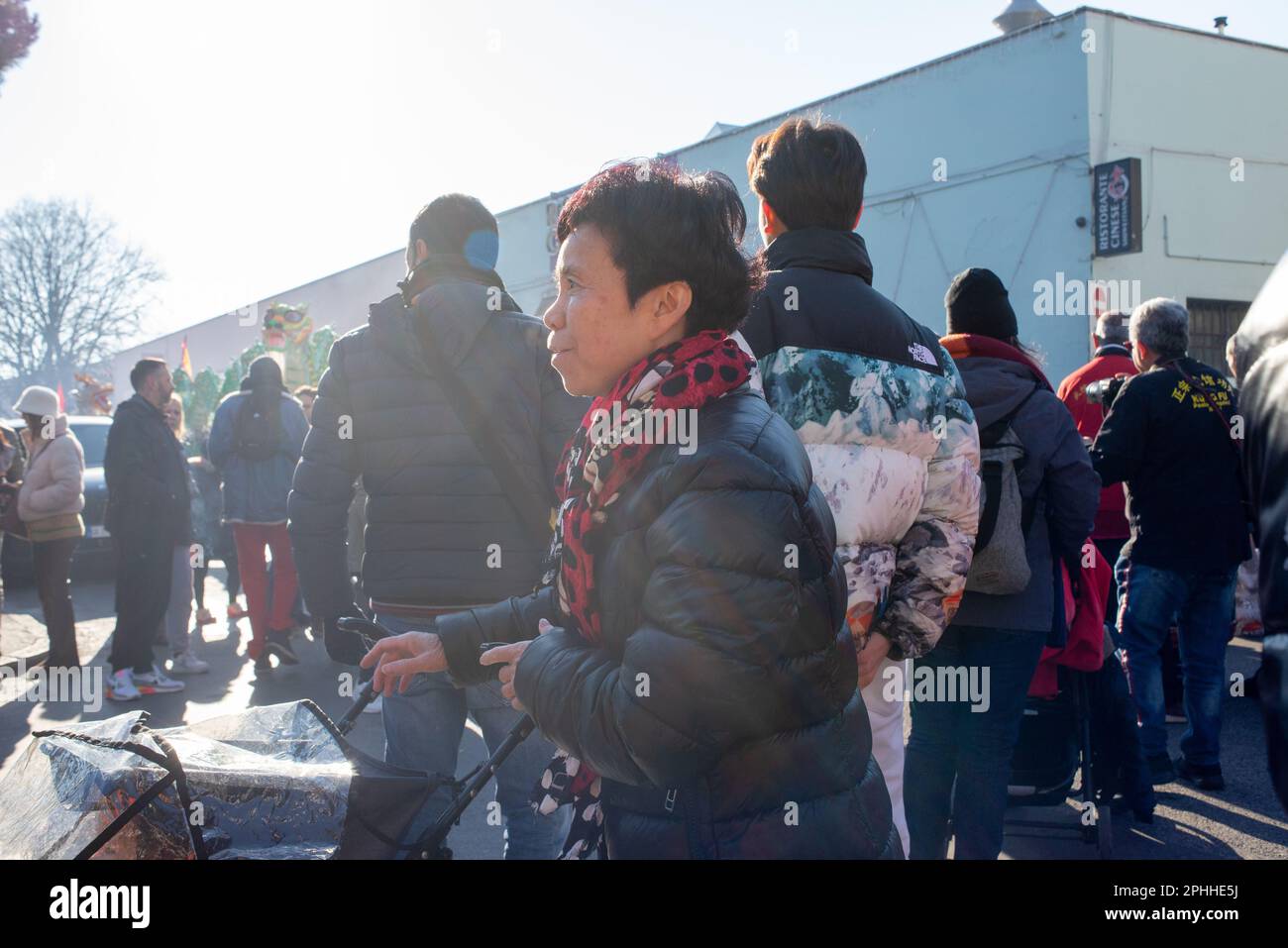 Celebrations for the Chinese New Year in Prato of one of the largest ...