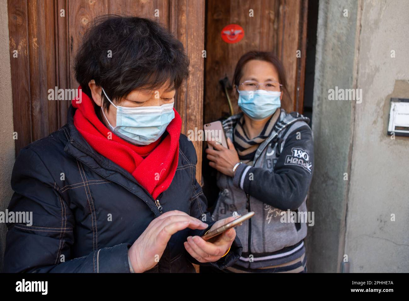 Celebrations for the Chinese New Year in Prato of one of the largest ...
