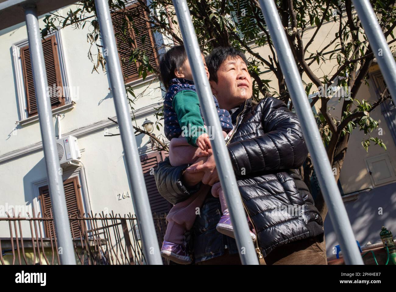 Celebrations for the Chinese New Year in Prato of one of the largest ...