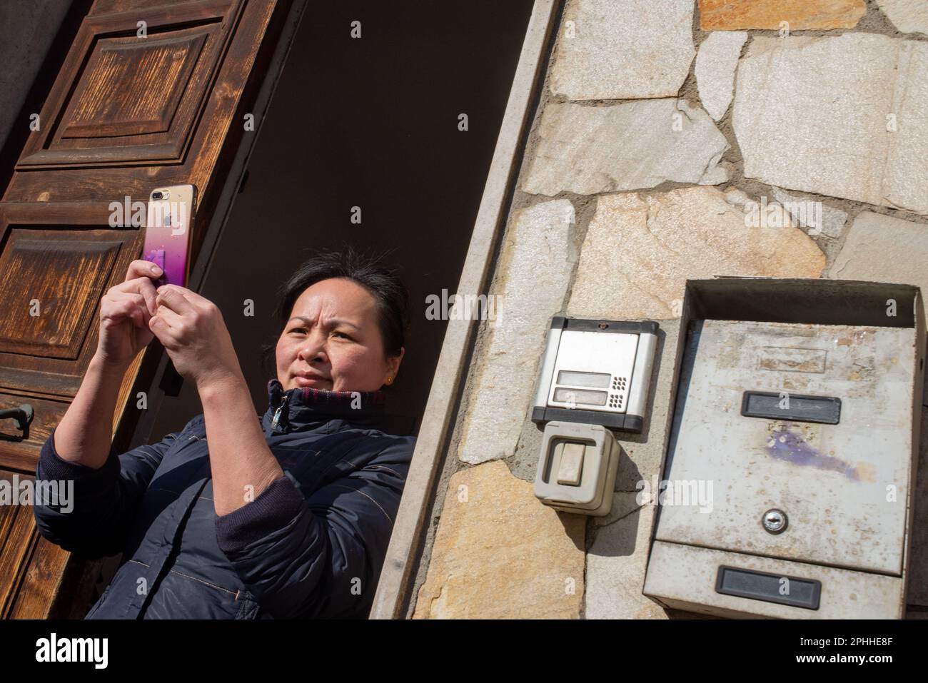 Celebrations for the Chinese New Year in Prato of one of the largest ...