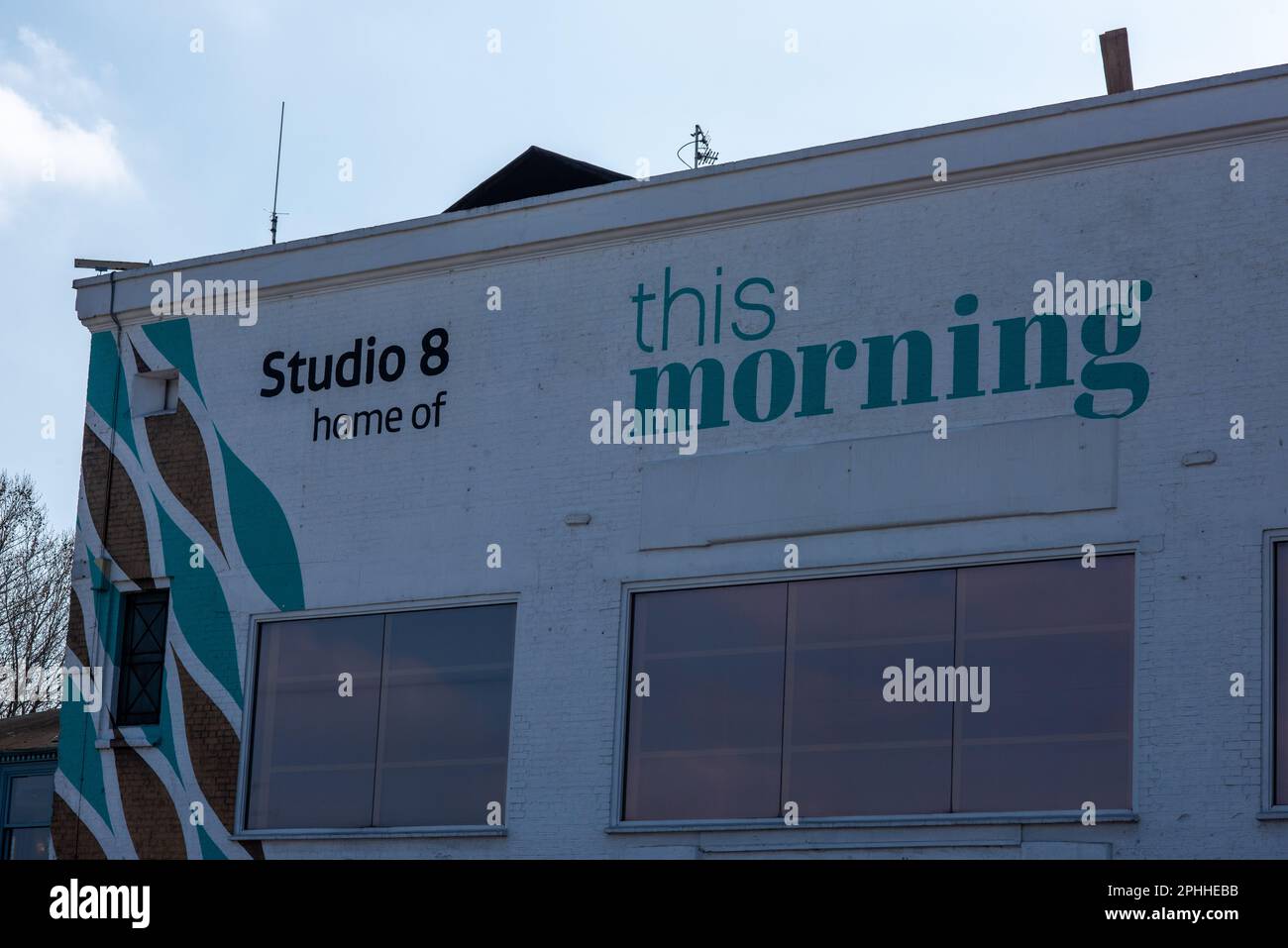 Studio 8 Home of this morning sign Stock Photo - Alamy