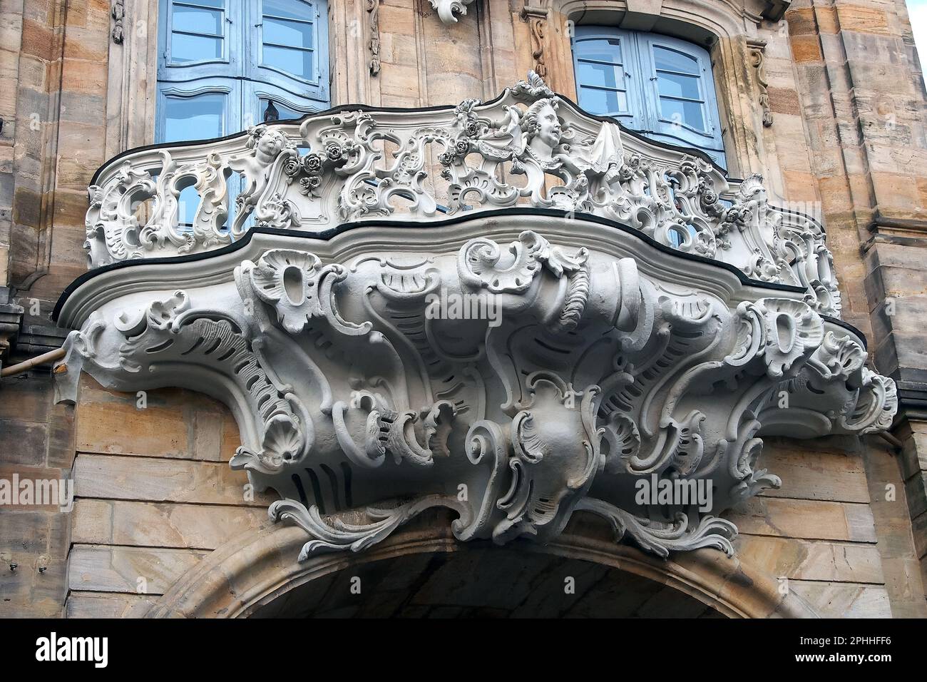 Old town hall, Altes Rathaus, Bamberg, Upper Franconia, Oberfranken ...