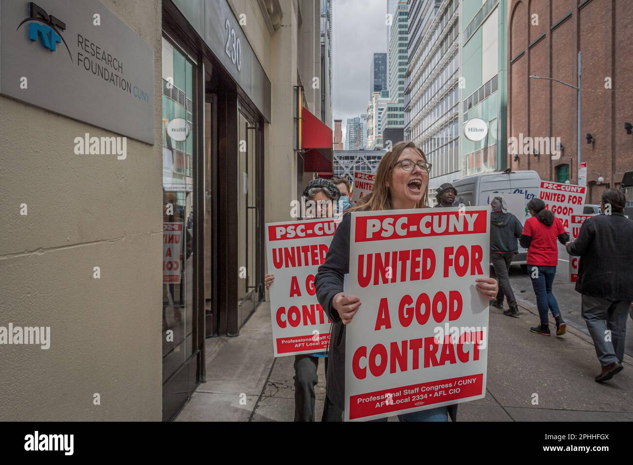USA. 28th Mar, 2023. On March 28, 2023 CUNY Research Foundation Central ...