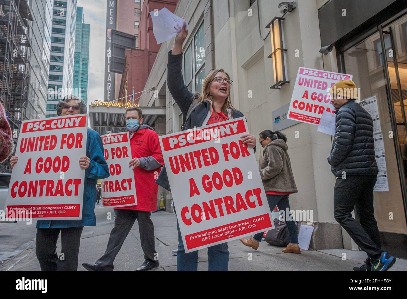 USA. 28th Mar, 2023. On March 28, 2023 CUNY Research Foundation Central ...
