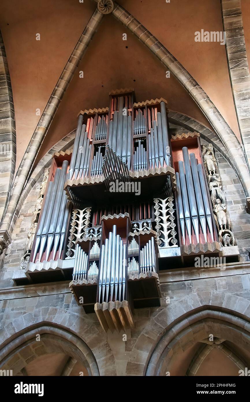organ, Bamberg Cathedral, Cathedral Church of St Peter and St George ...