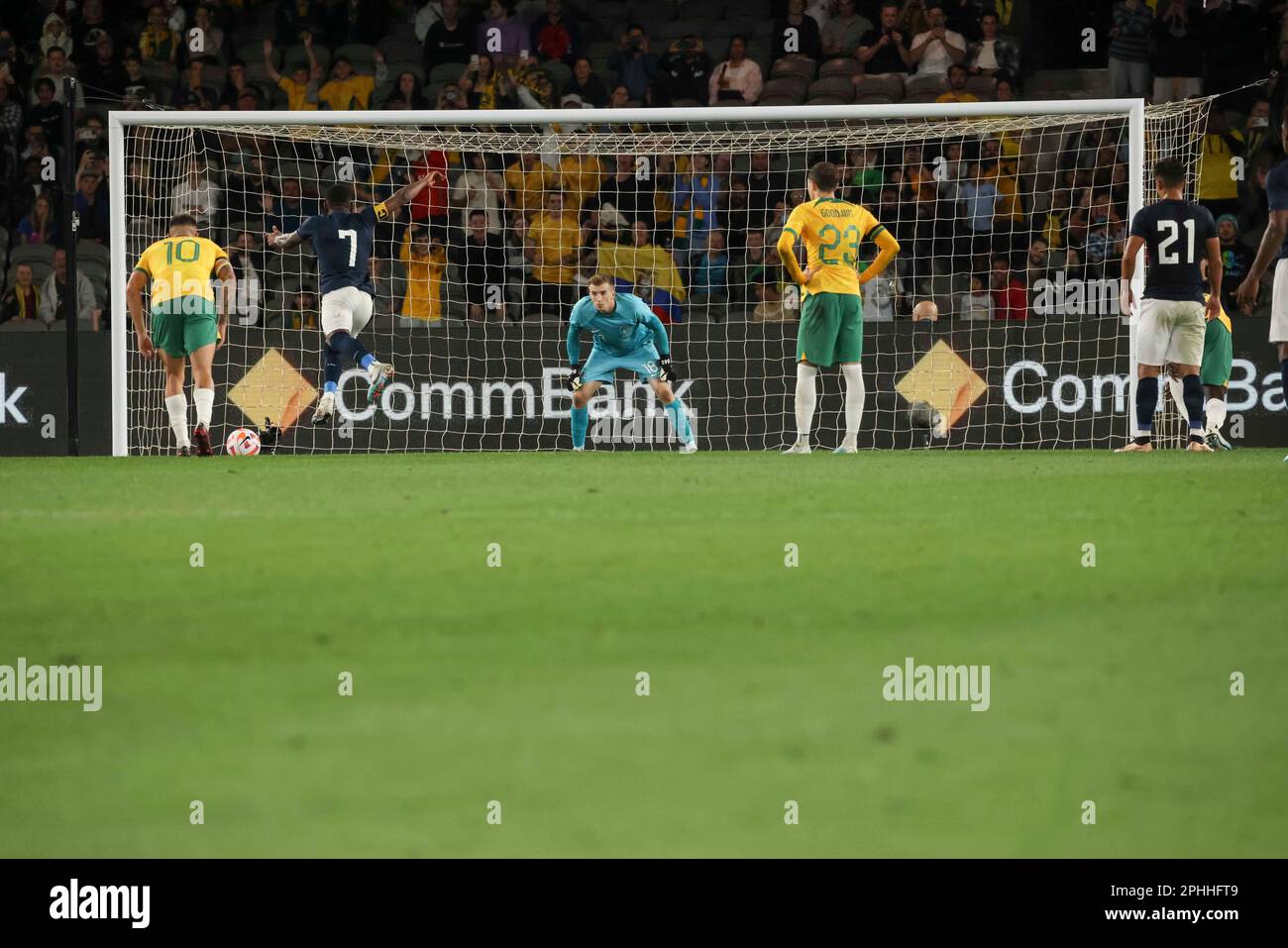 Melbourne, Australia. 28th Mar, 2023. Pervis Estupiñan of Ecuador ...