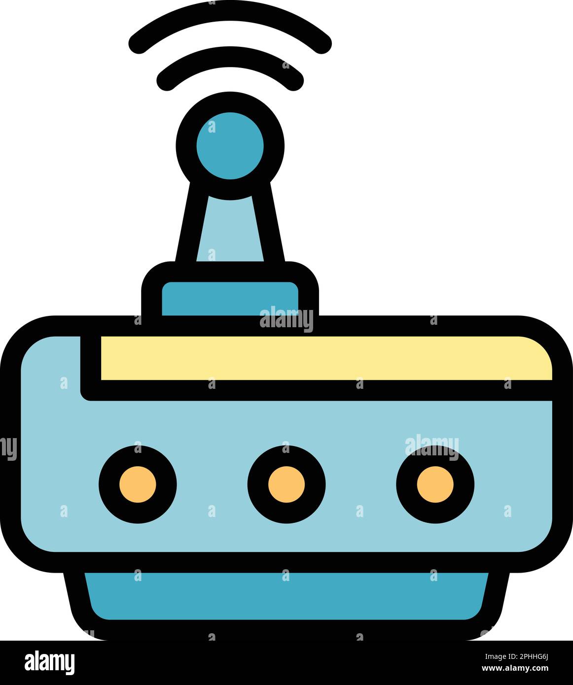Internet Router Icon Outline Internet Router Vector Icon For Web