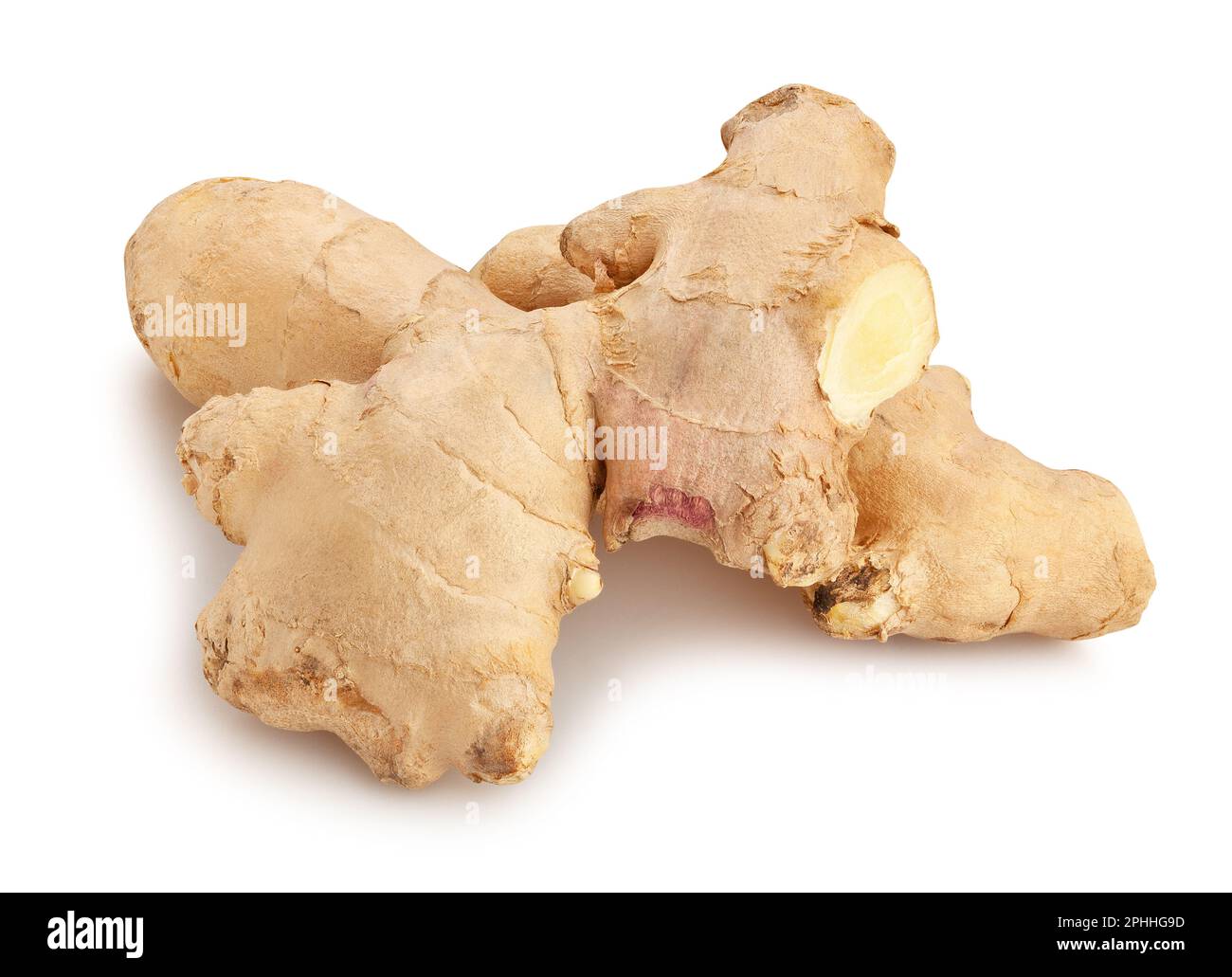 ginger path isolated on white Stock Photo - Alamy