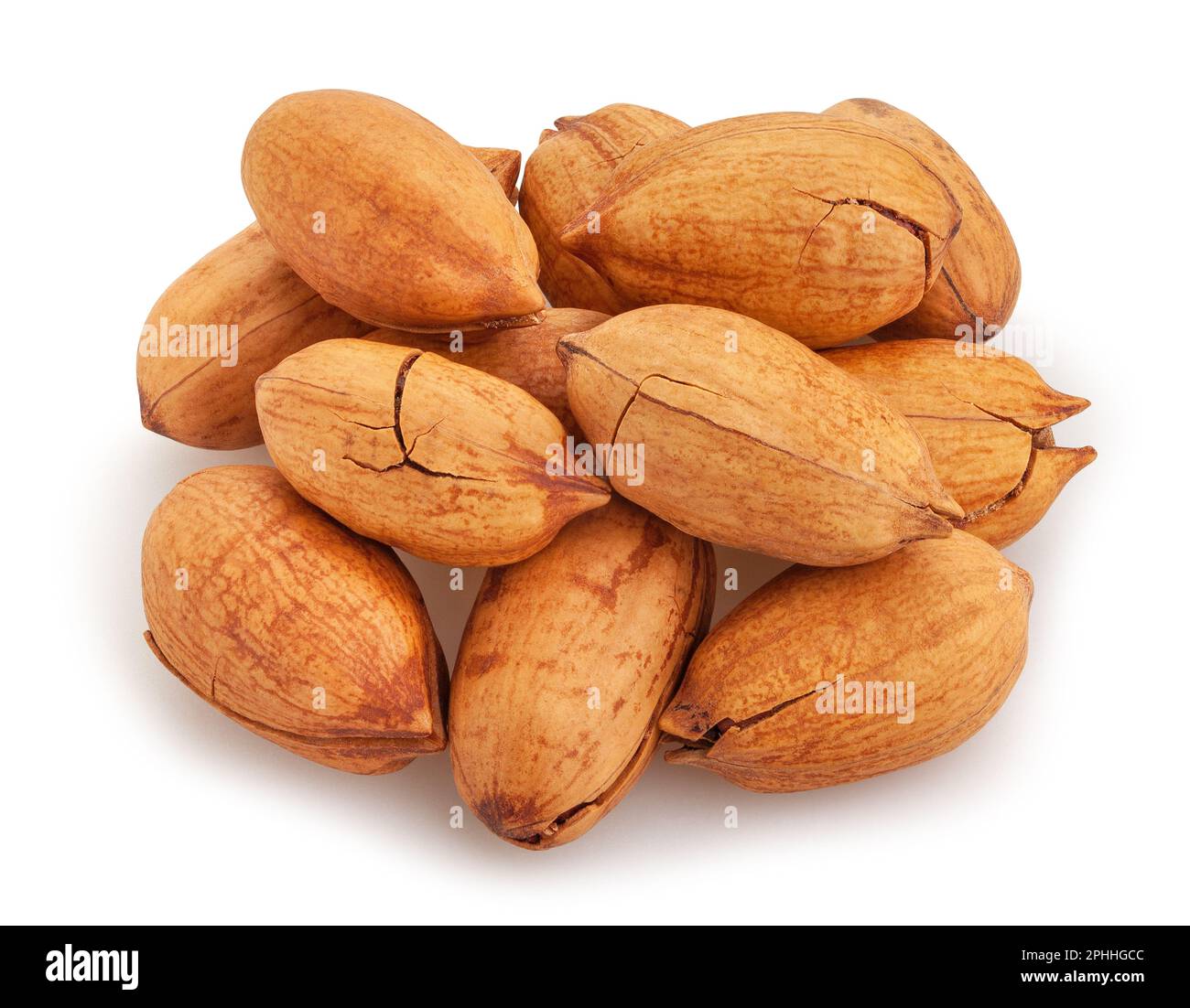 pecan nuts path isolated on white Stock Photo - Alamy
