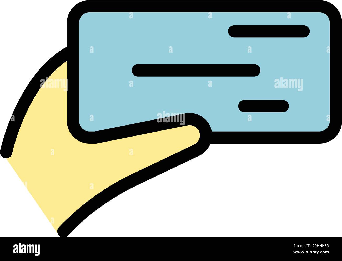 Hand rotate phone icon outline vector. Smartphone device. Screen swipe ...