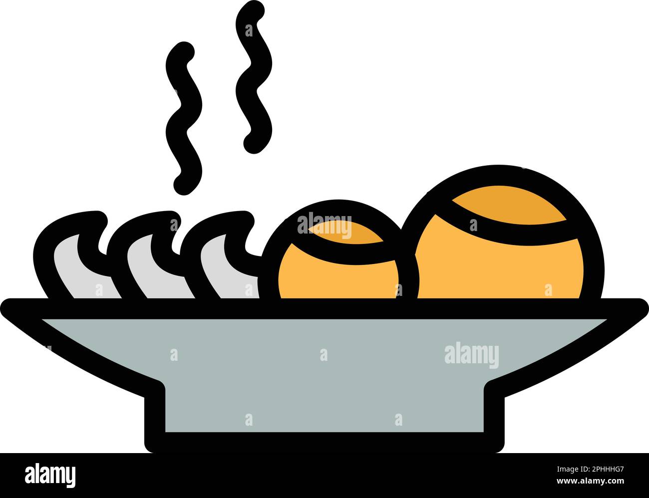 Traditional korean food icon. Outline Traditional korean food vector ...