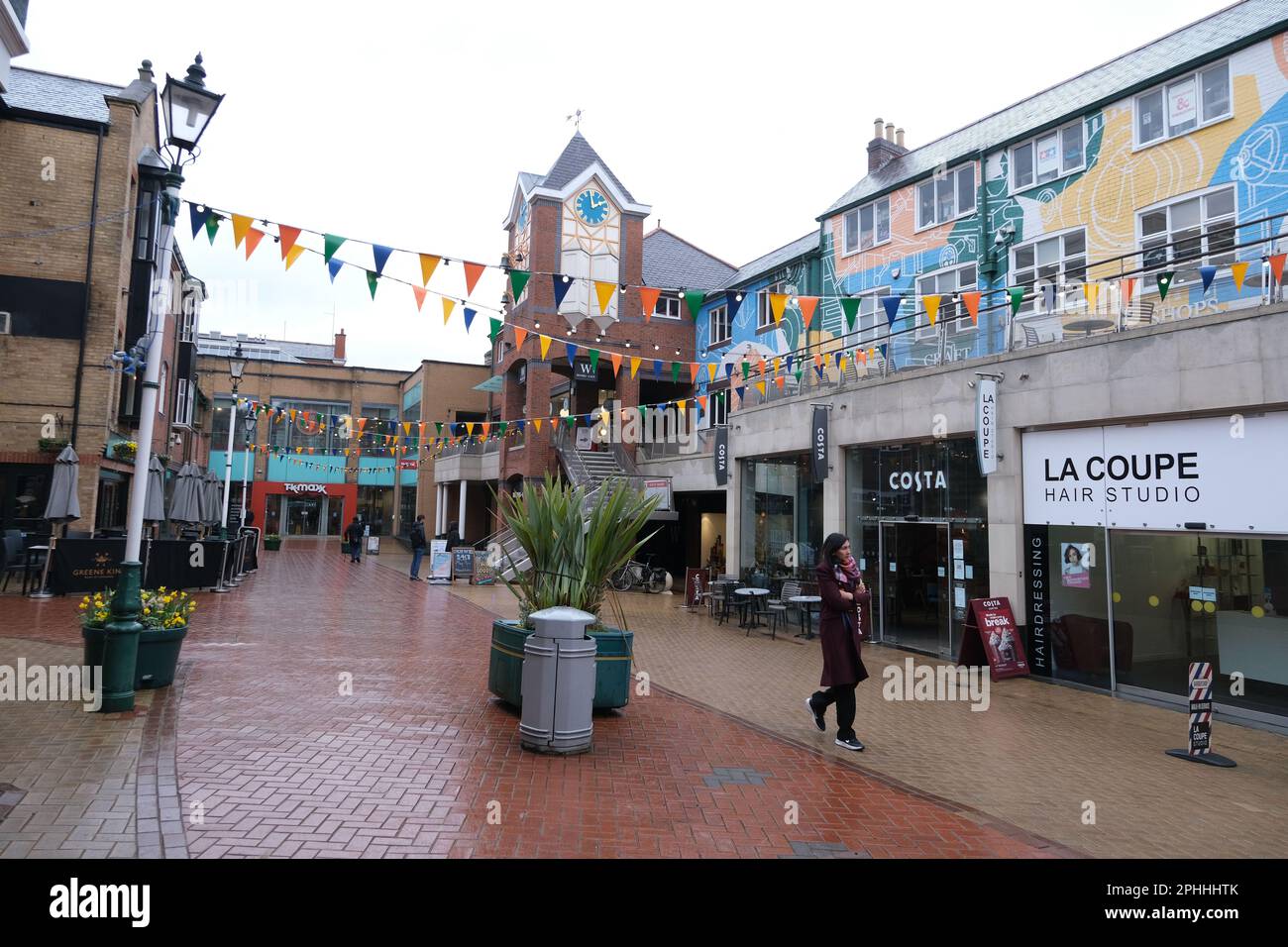Sheffield City Centre Orchard Square Stock Photo - Alamy