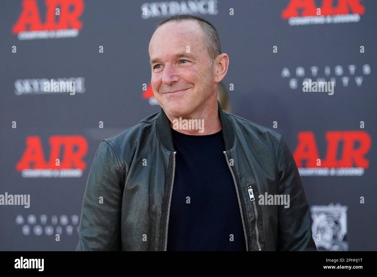 Clark Gregg arrives at the world premiere of "Air" on Monday, March 27 ...