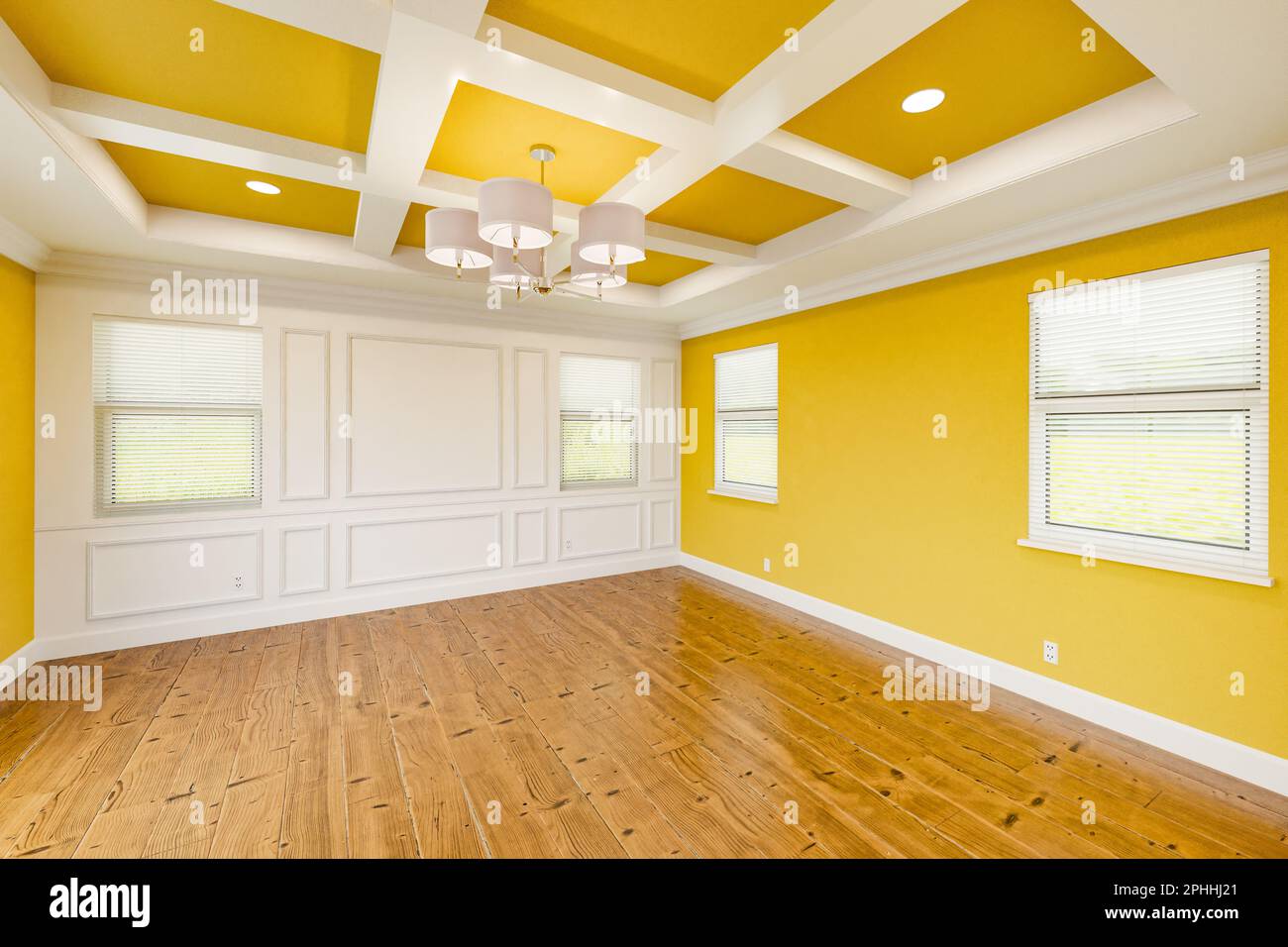 Yellow Rooms With Wainscoting Modern Parisian Living Room Reveal: