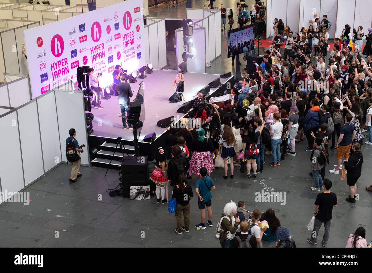 Hyper Japan Festival 2019, held at the Olympia in London. It's the ...