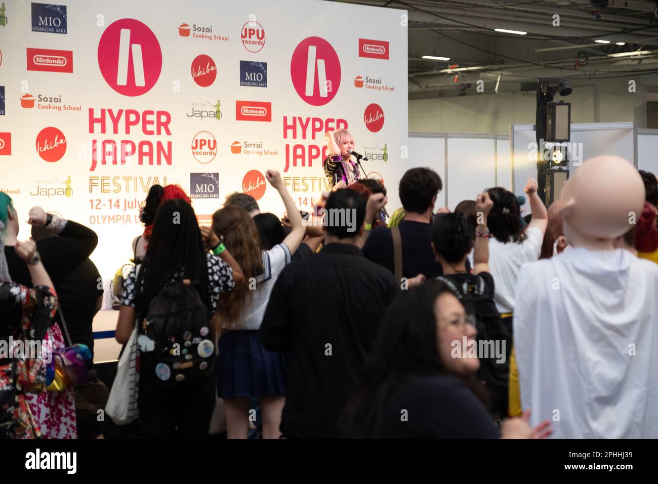 Hyper Japan Festival 2019, held at the Olympia in London. It's the ...