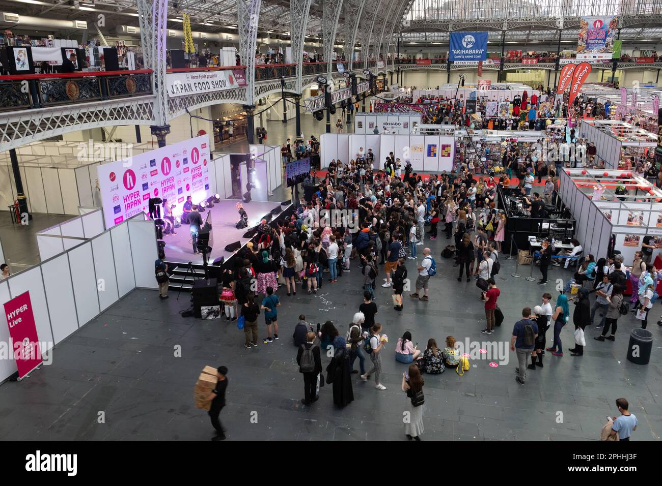 Hyper Japan Festival 2019, held at the Olympia in London. It's the ...