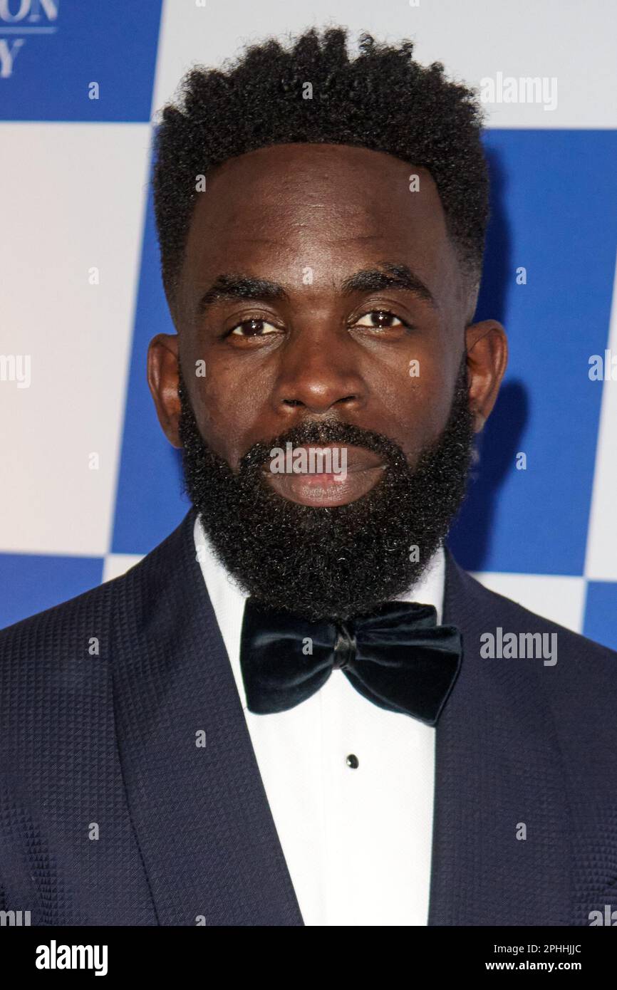 London, UK . 28 March, 2023 . Jimmy Akingbola pictured at the Royal ...