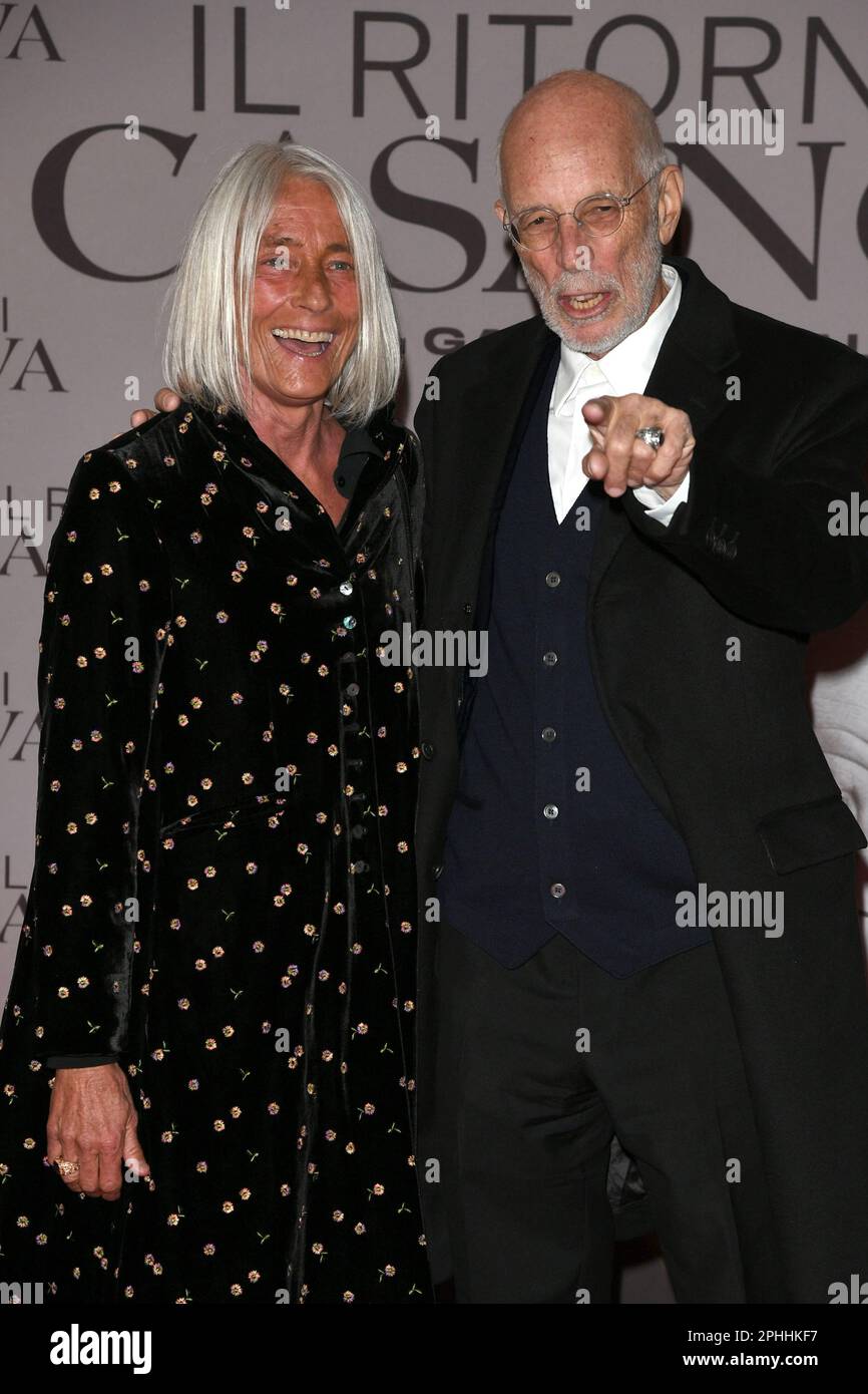 Milan, Italy. 28th Mar, 2023. Milan - premiere of the film "The return ...