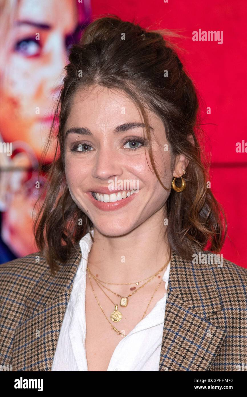 Paris, France. 28th Mar, 2023. Alice Isaaz attending the Apaches ...