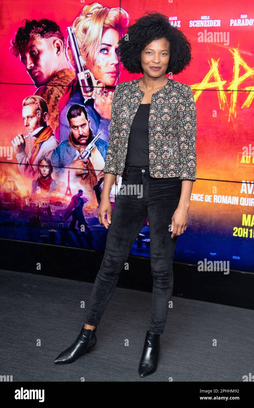 Paris, France. 28th Mar, 2023. Armelle Abibou attending the Apaches ...