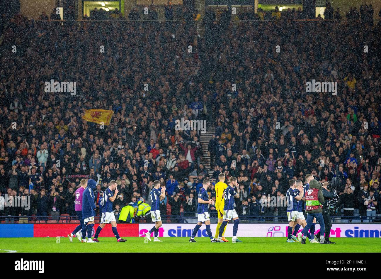 28th March 2023; Hampden Park, Glasgow, Scotland: Euro 2024 Qualifier ...