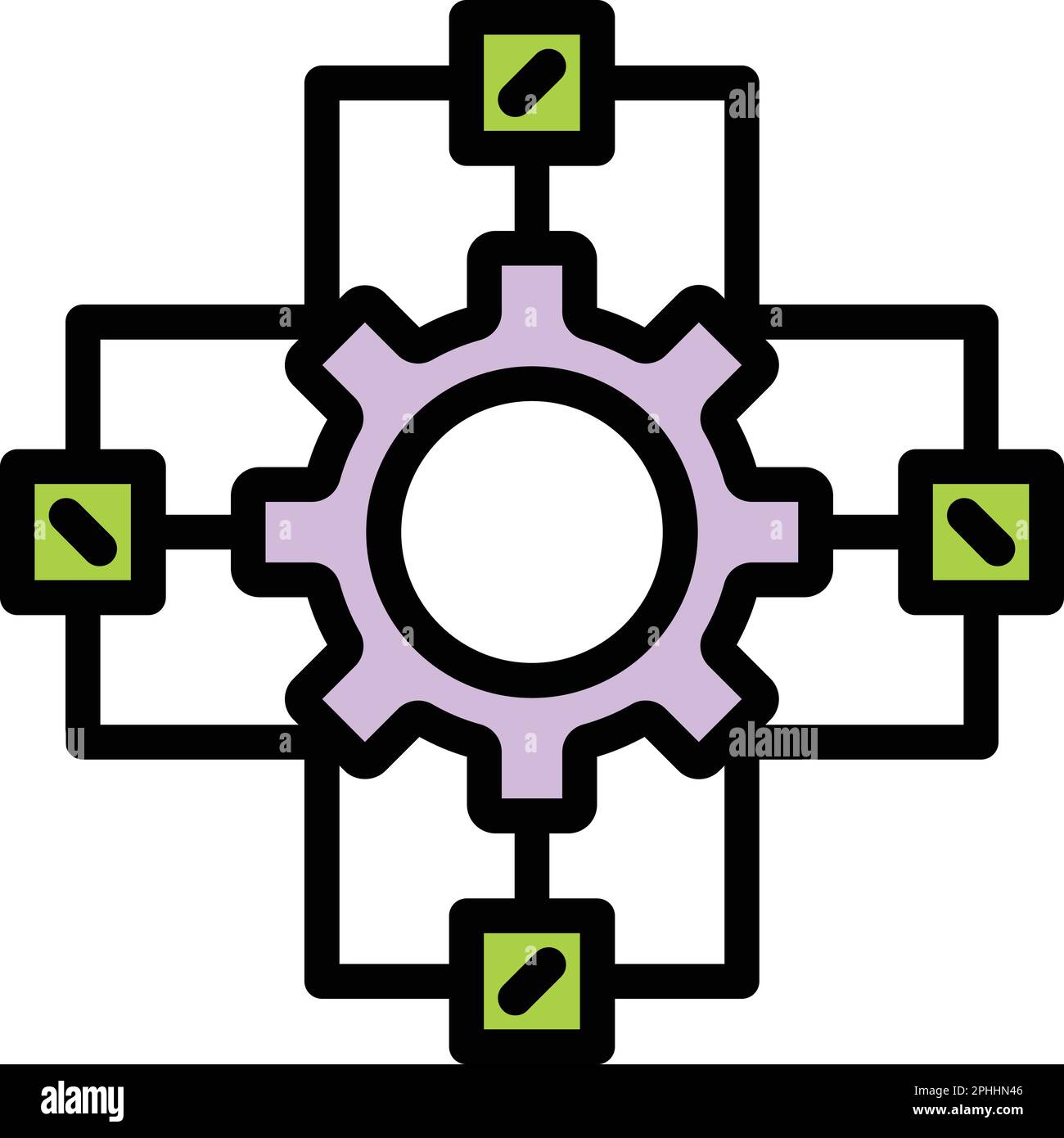 Api change wheel icon. Outline Api change wheel vector icon for web design isolated on white ...