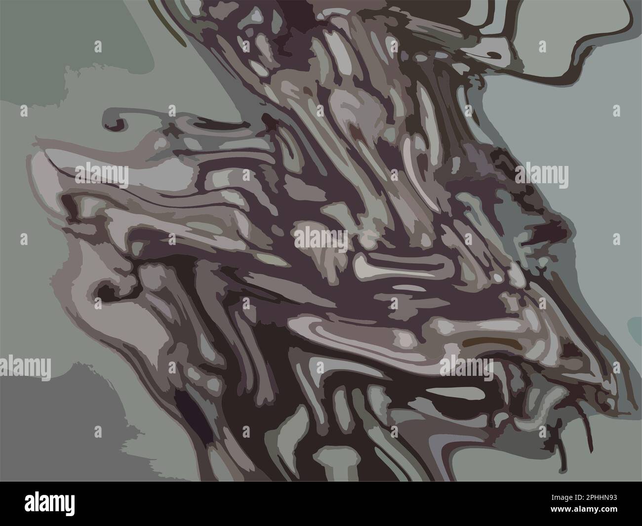 Inspiring fear dark background with an unusual pattern. Wavy liquid ...