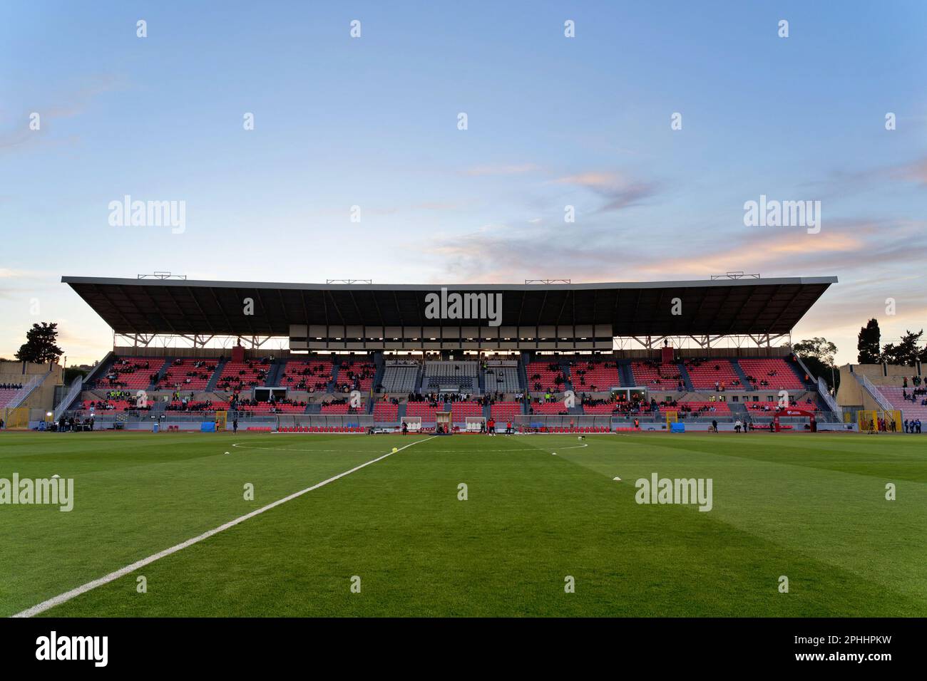 Ta' Qali Stadium Malta during European Qualifiers - Malta vs Italy ...