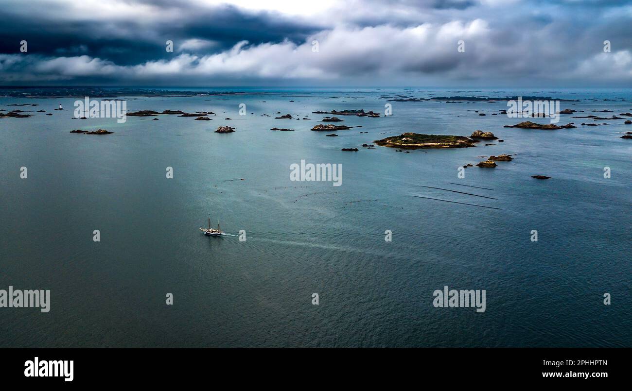 Brehat Island, Ile de Brehat, In The English Channel At The Coast of ...