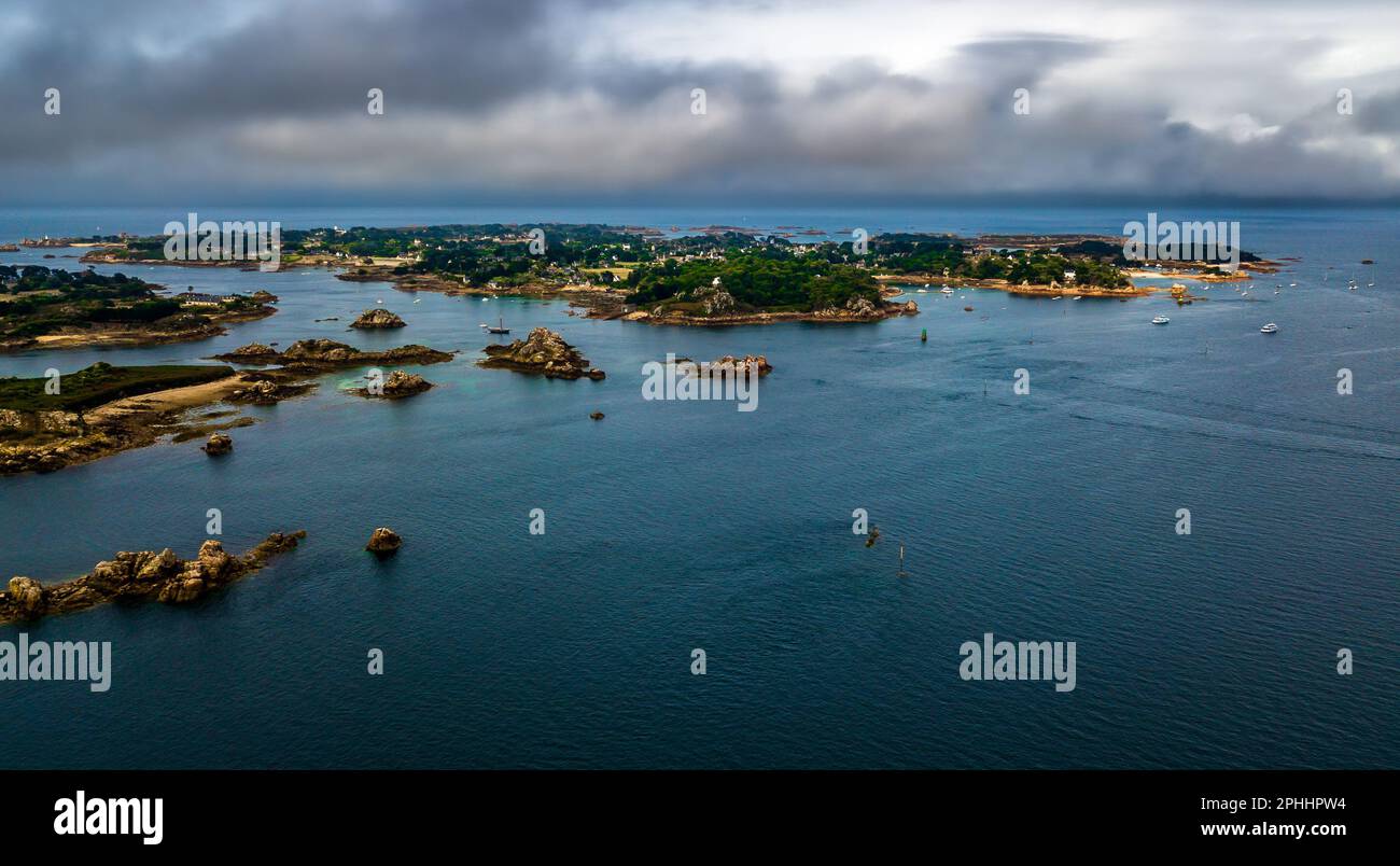 Brehat Island, Ile de Brehat, In The English Channel At The Coast of ...