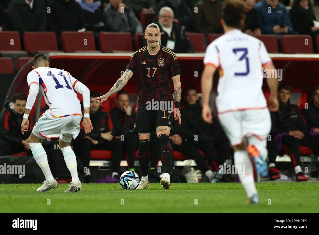 Cologne, Germany. 28th Mar, 2023. Soccer: Internationals, Germany ...