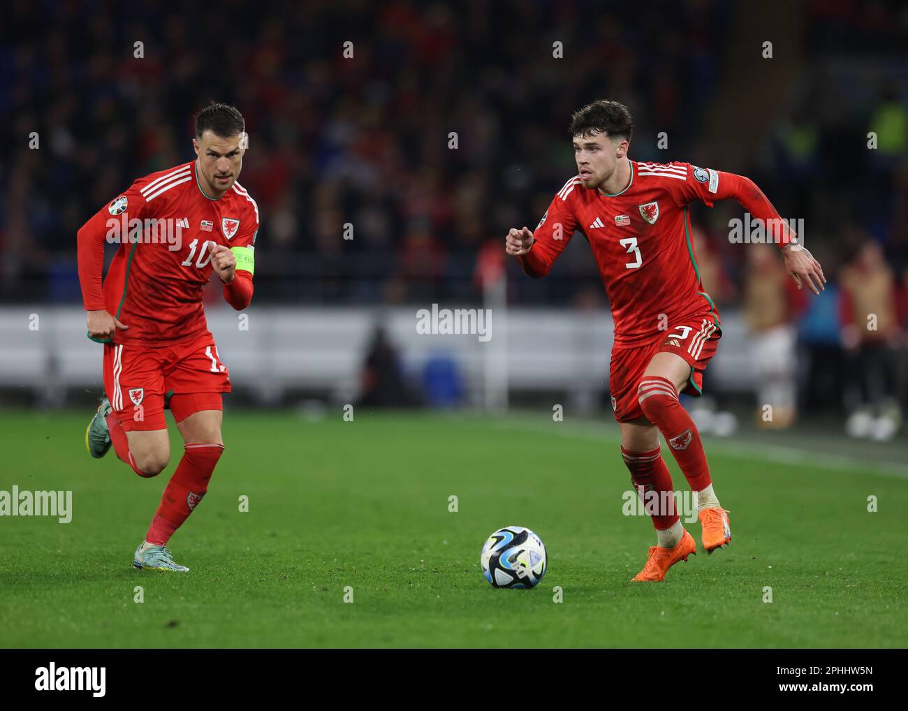28th March 2023; Cardiff City Stadium, Cardiff, Wales: Euro 2024 ...