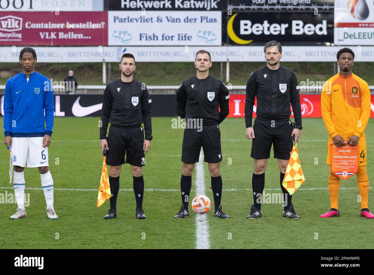 Katwijk, Netherlands. 28th Mar, 2023. KATWIJK, NETHERLANDS - MARCH 28: Ishé Samuels-Smith of ...