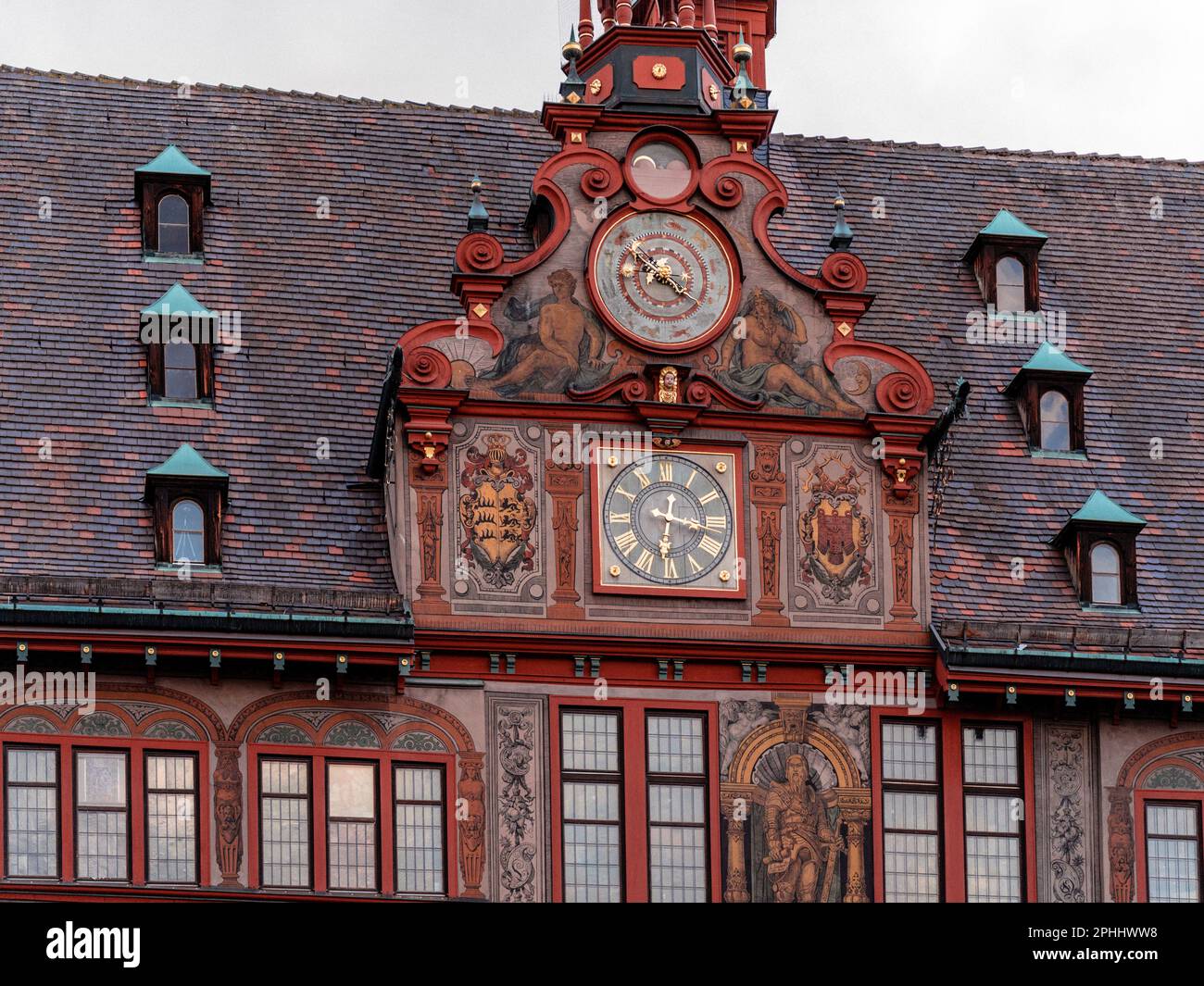 Tübingen Rathaus (Historic City Hall Stock Photo - Alamy