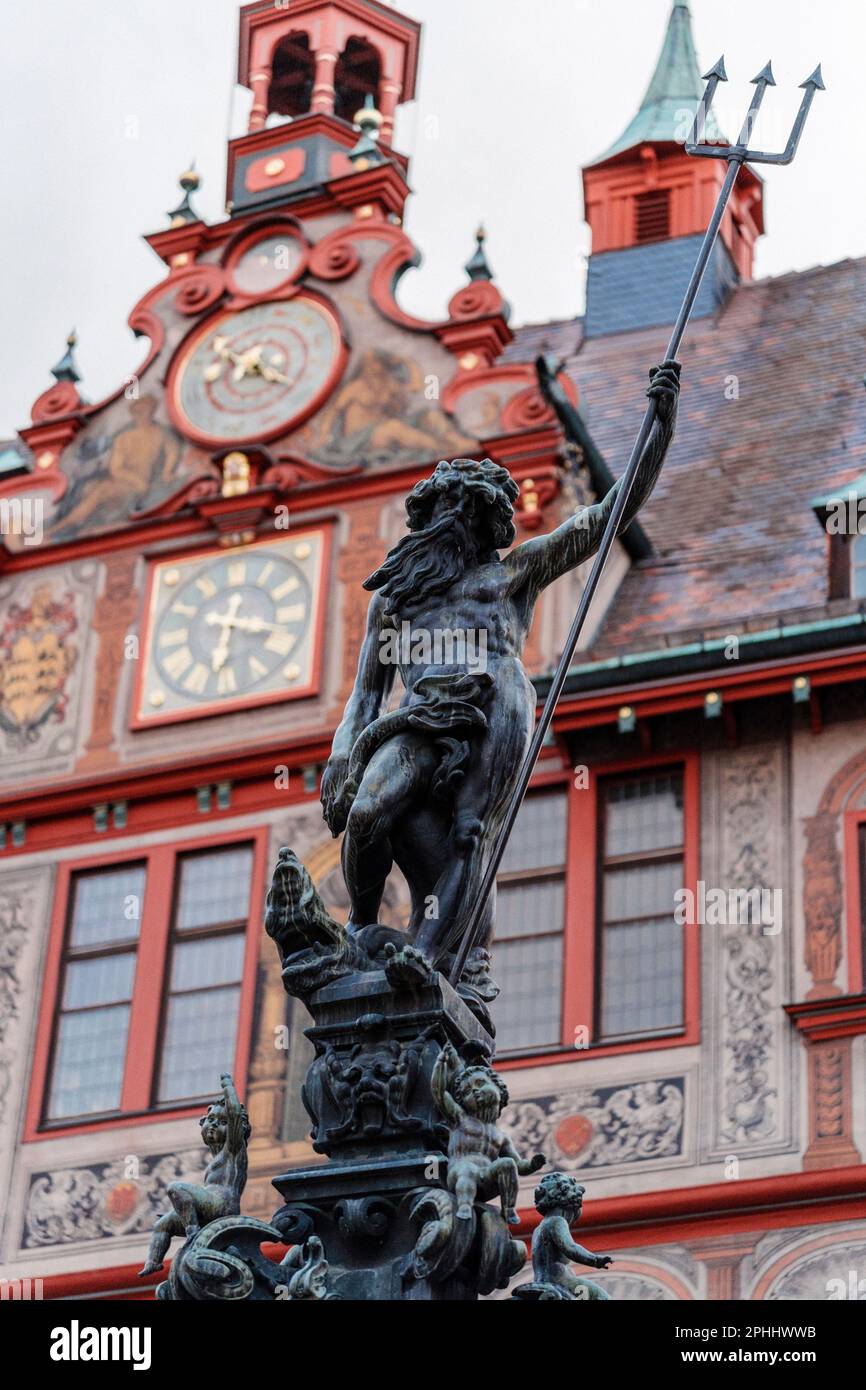 Tübingen Rathaus (Historic City Hall Stock Photo - Alamy