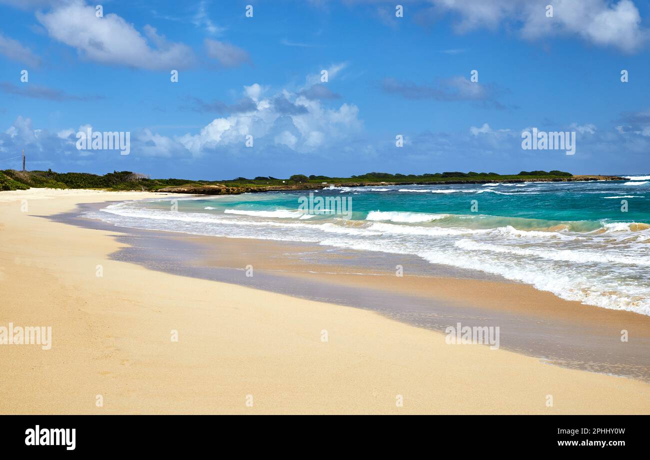 Gorgeous Secluded Tropical Beach Stock Photo - Alamy