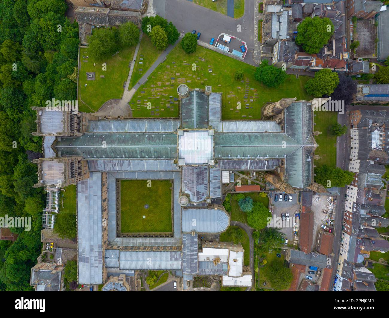Durham Cathedral is a cathedral in the historic city center of Durham ...