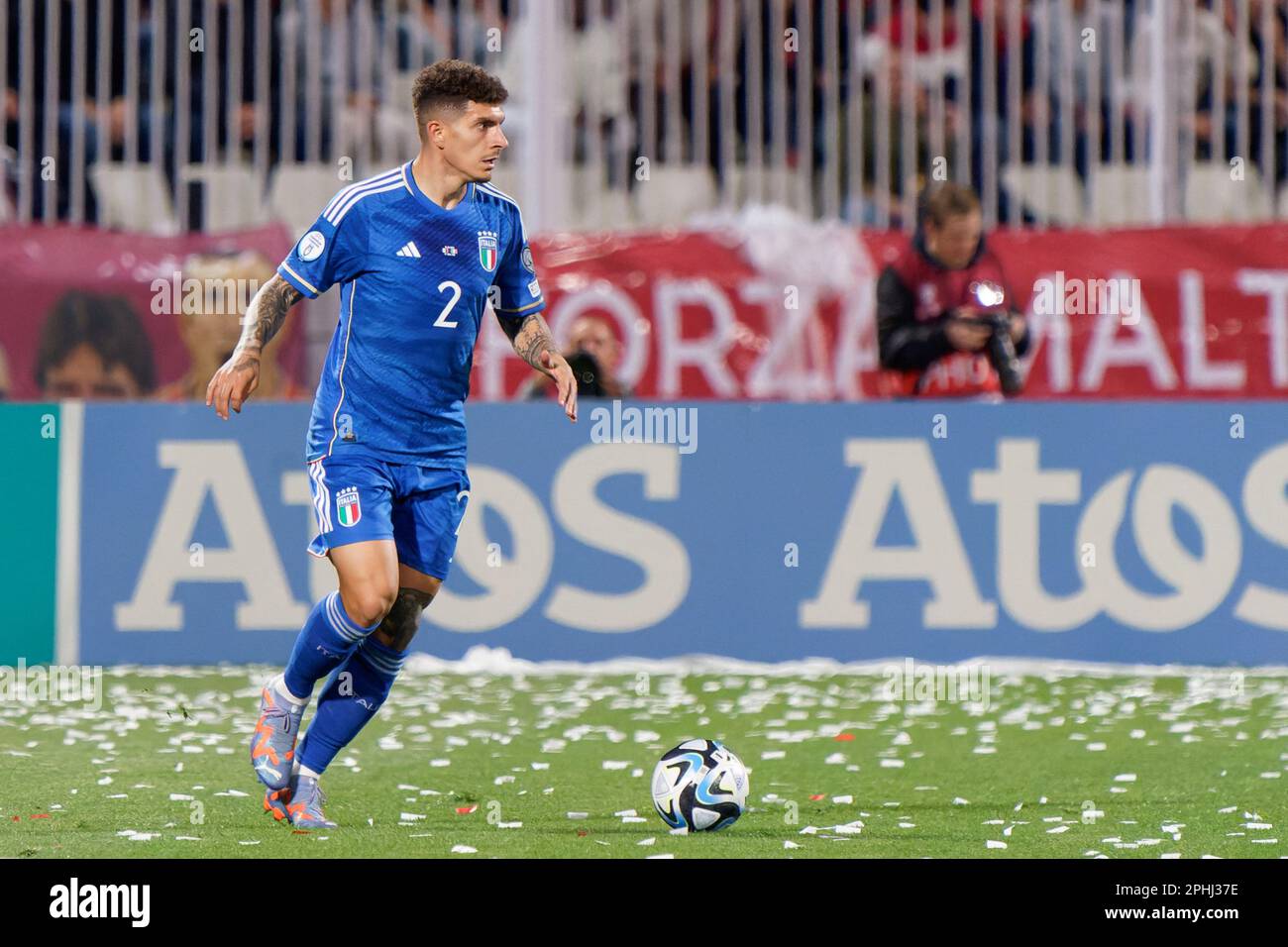 Giovanni Di Lorenzo (Italy) during European Qualifiers - Malta vs Italy ...