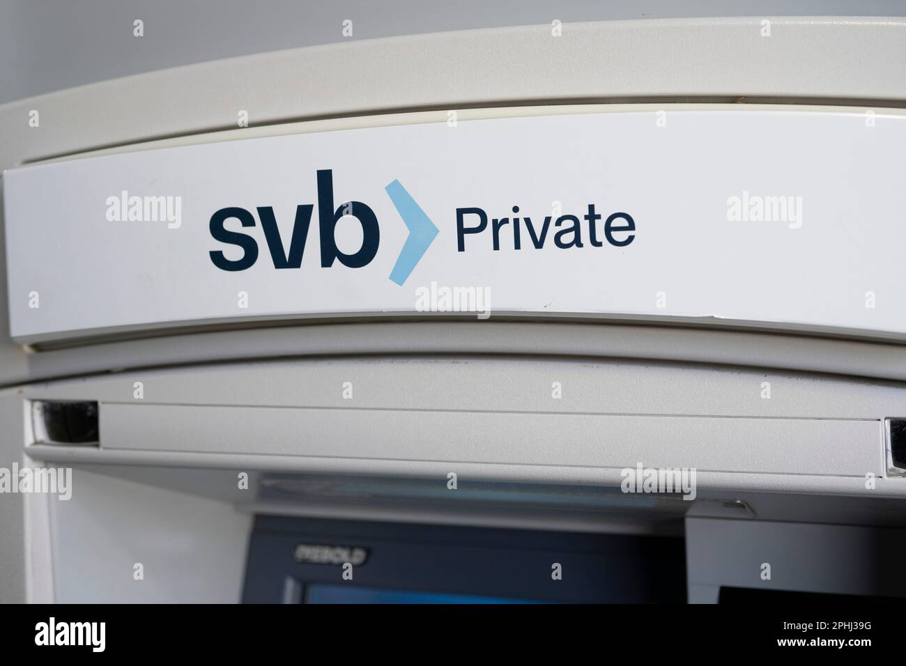 Santa Monica, California, USA. 28th Mar, 2023. An out of service ATM at ...