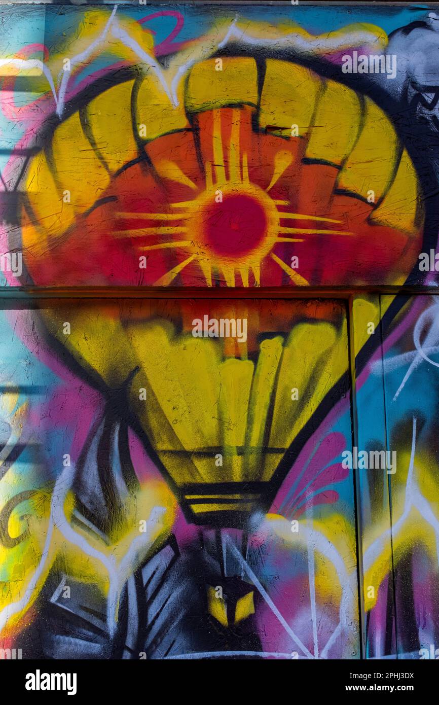 street art in Albuquerque, New Mexico Stock Photo - Alamy