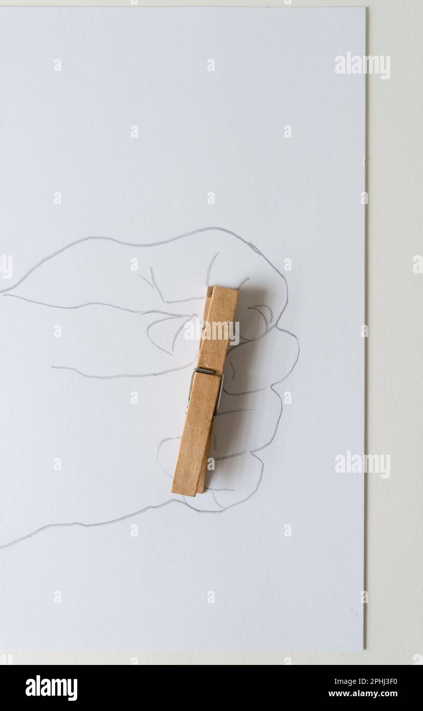 Drawing clothes hi-res stock photography and images - Alamy