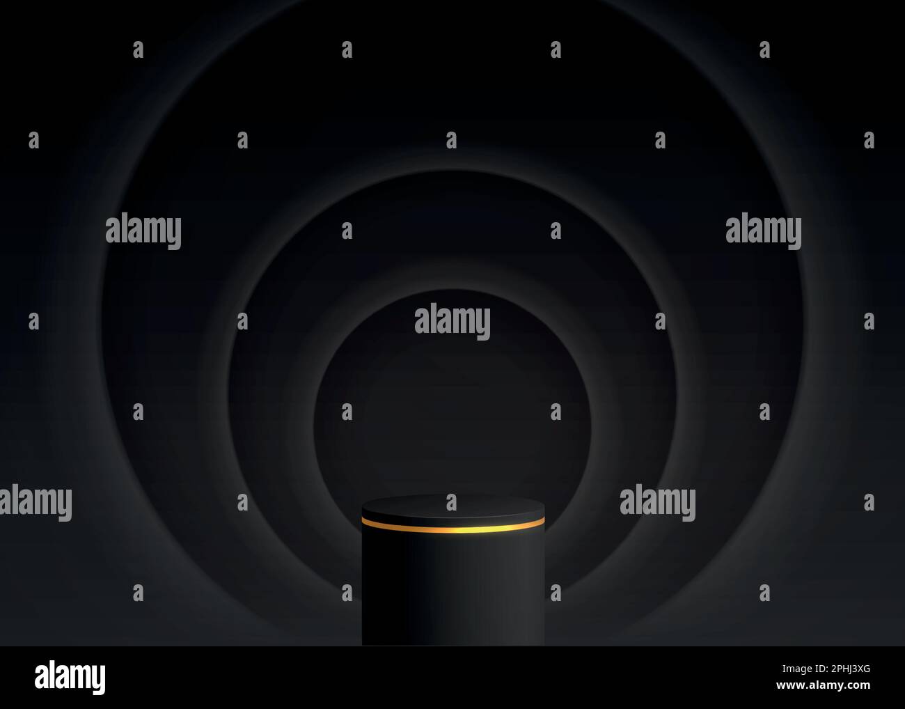 Podium. Vector rendering 3d shape for product display presentation ...