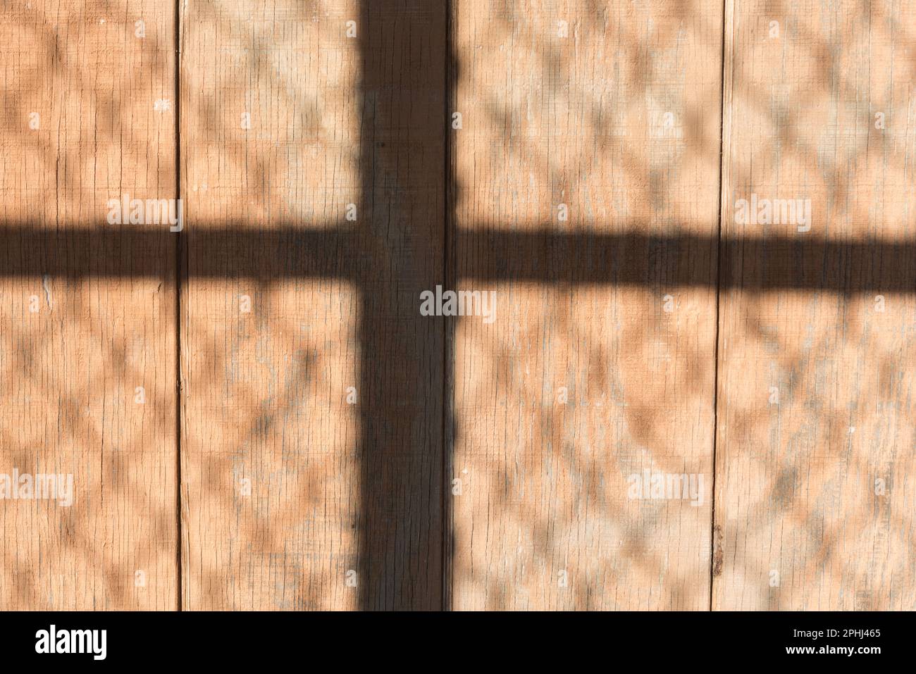 wooden panels and shadow Stock Photo - Alamy
