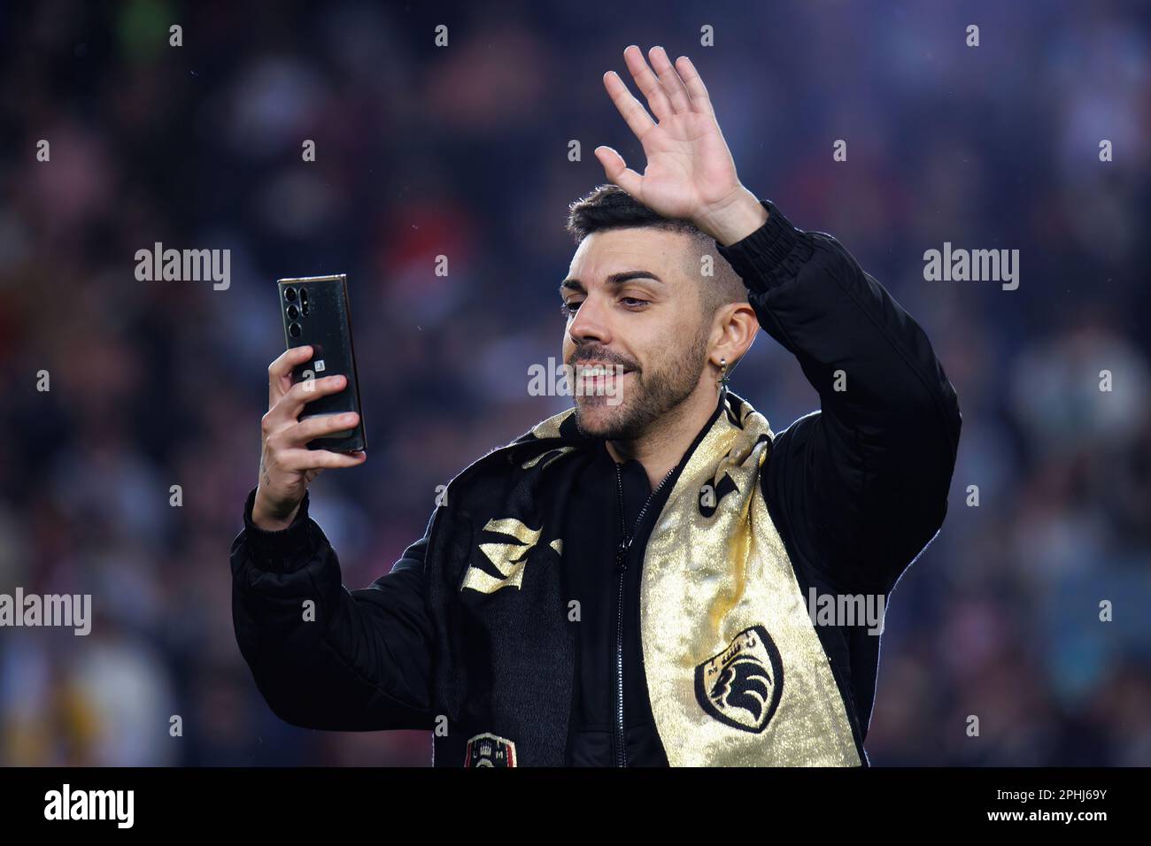 BARCELONA - MAR 26: DjMariio (famous Fifa Youtube streamer) in action ...